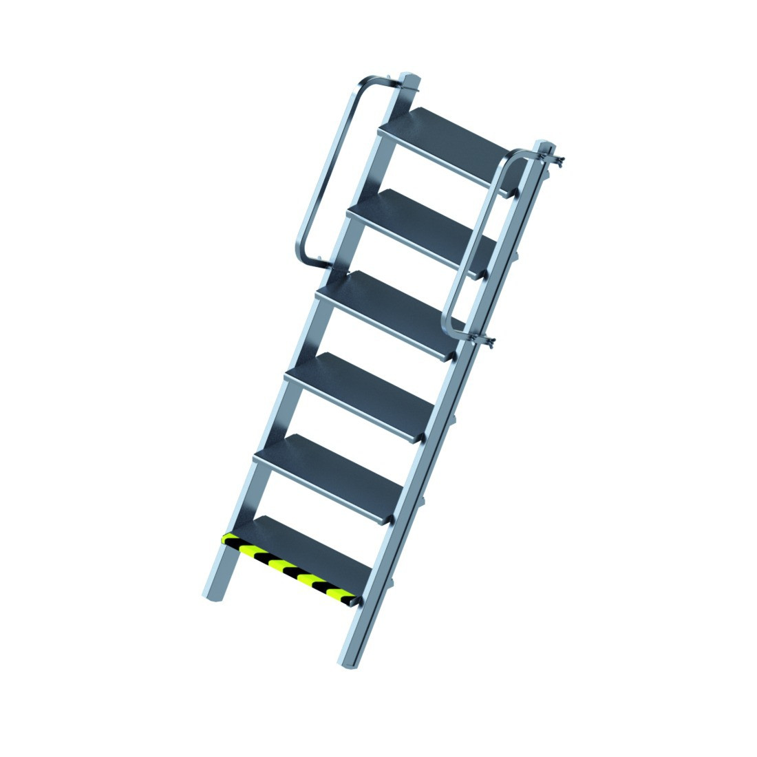Access ladder with 200 mm deep steps - Ship ladders : Echelle Canada