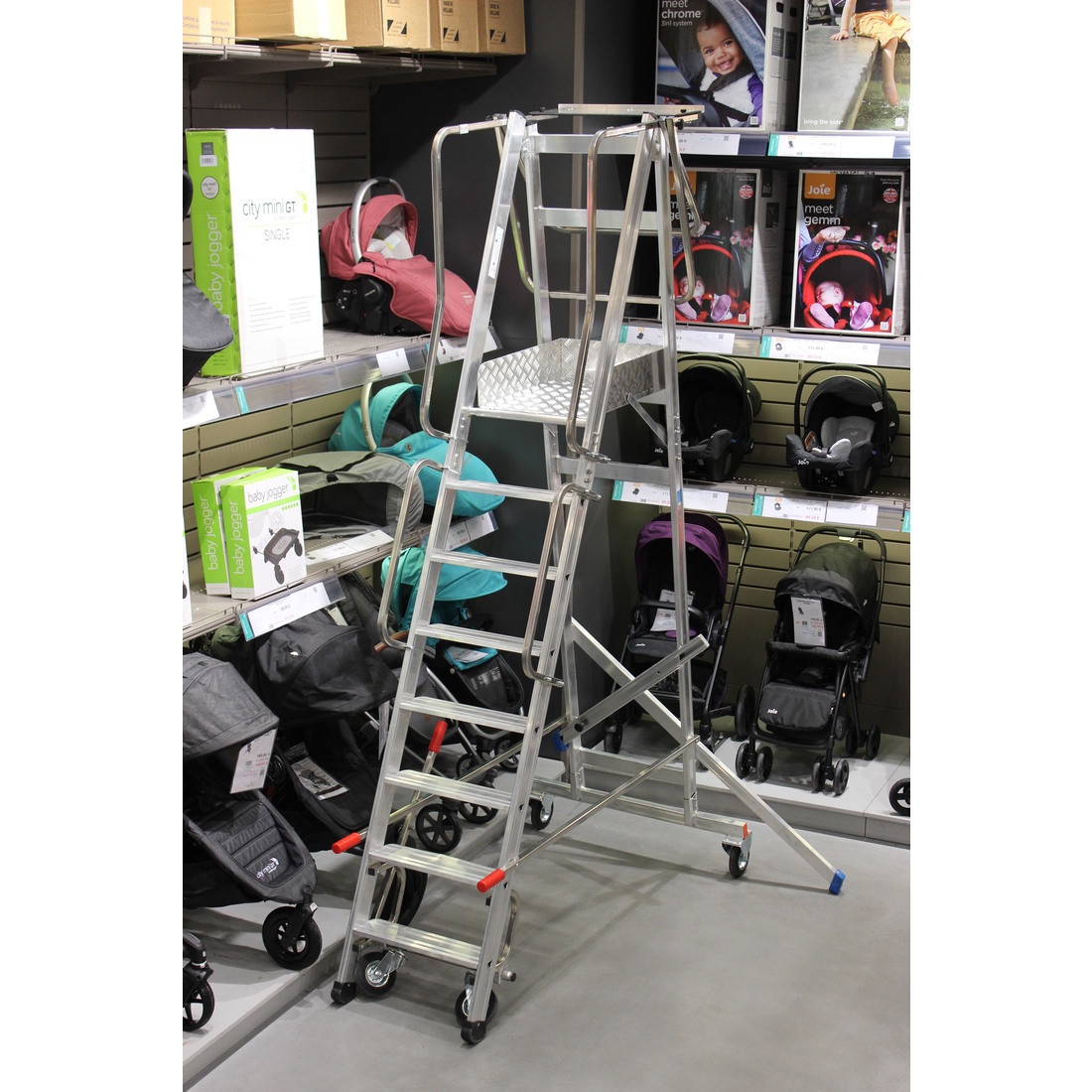 ALTEE platform - Rolling ladders : Echelle Canada