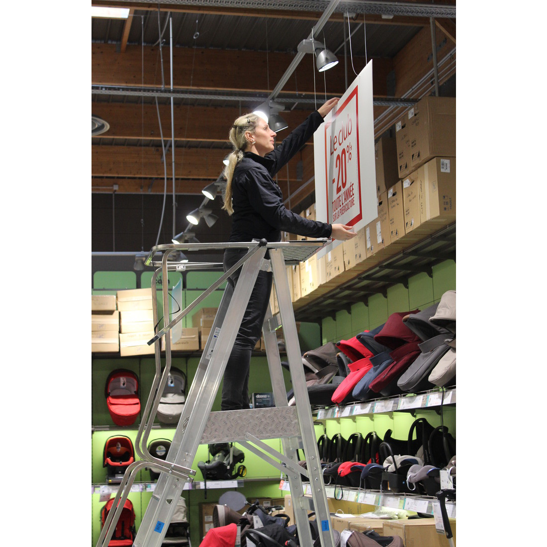 ALTEE platform - Rolling ladders : Echelle Canada