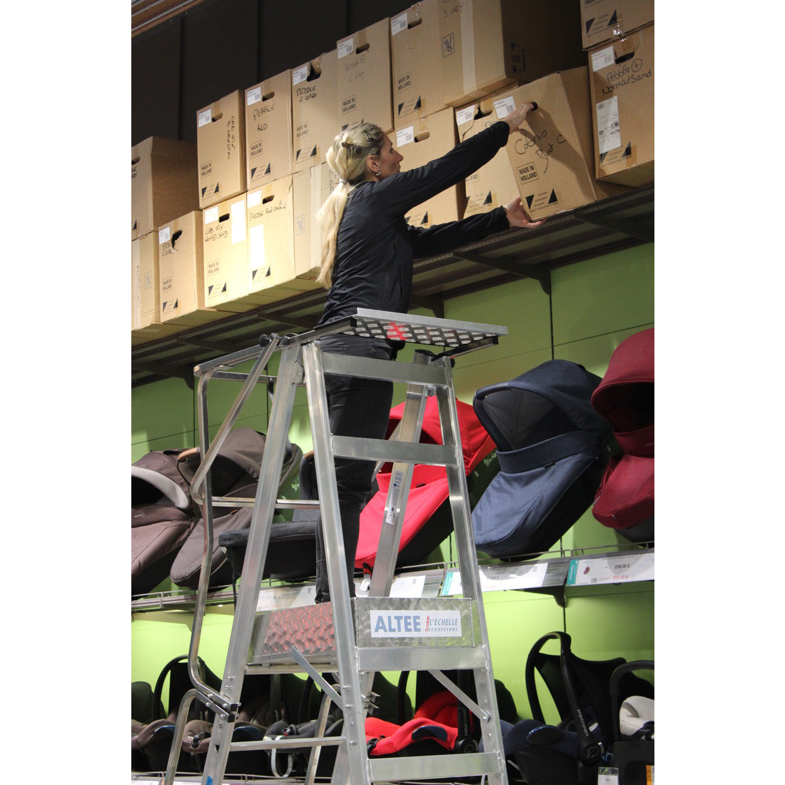 ALTEE platform - Rolling ladders : Echelle Canada