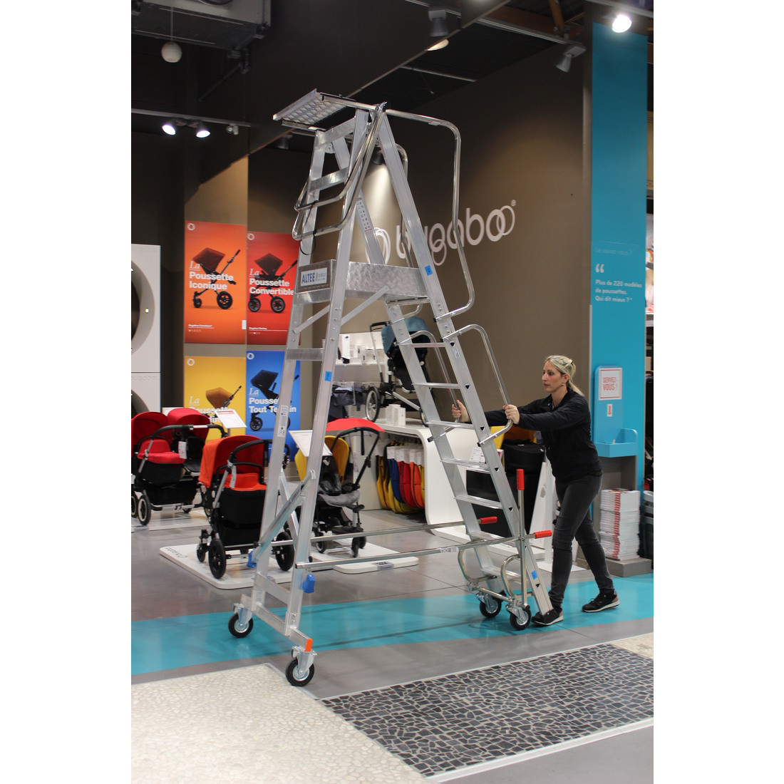 ALTEE platform - Rolling ladders : Echelle Canada