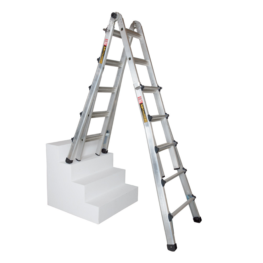 Telescoping multi-position ladder - Telescopic ladders : Echelle Canada