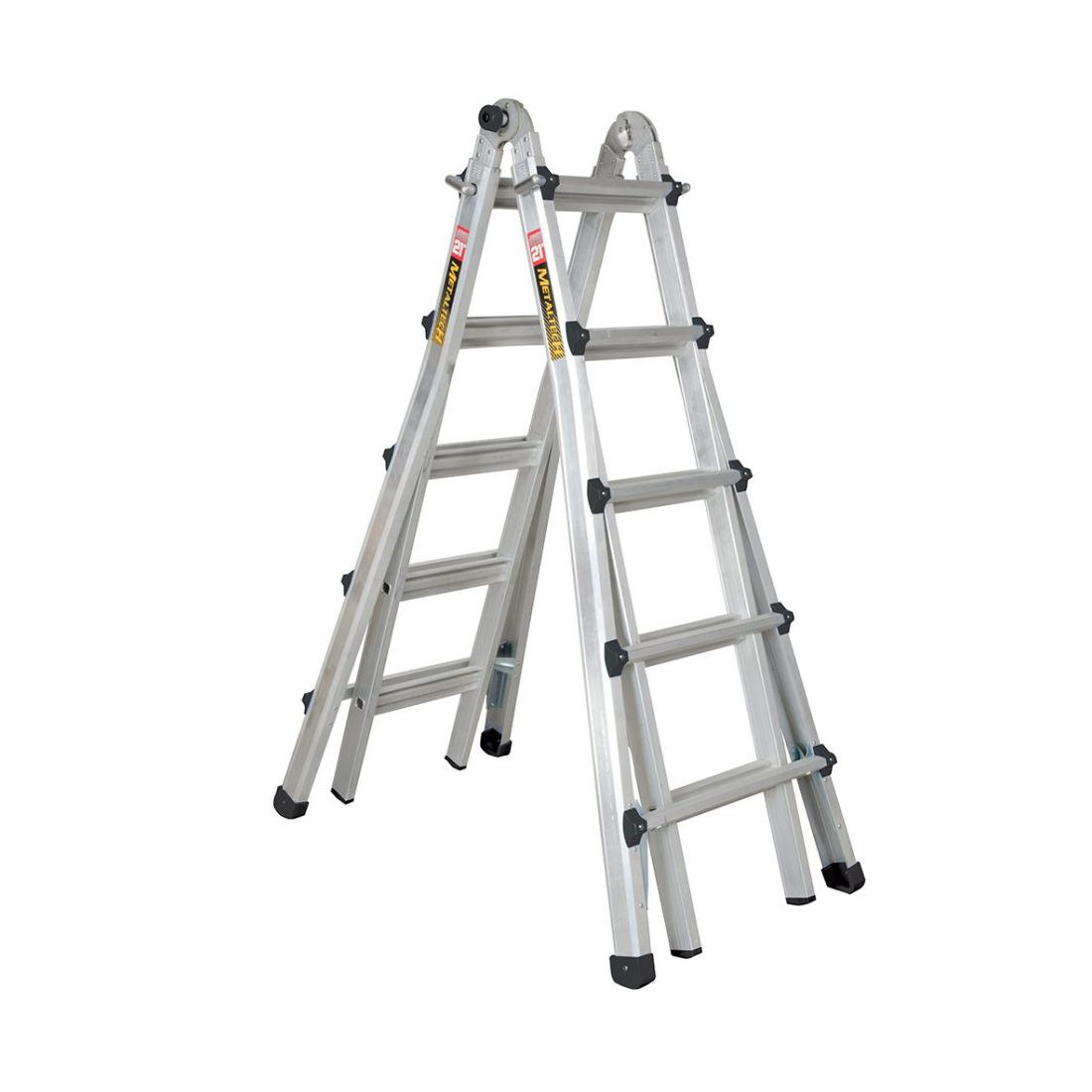 Telescoping multi-position ladder - Telescopic ladders : Echelle Canada
